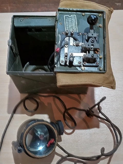 ORIGINAL BRITISH WW2 Daylight Short Range Signalling Lamp £50.00 ...