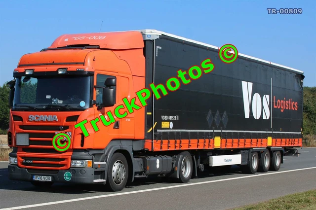TRUCK PHOTO TR-00809 Scania R400 Reg:- IF16VOS Op:- VOS Logistics Dover ...