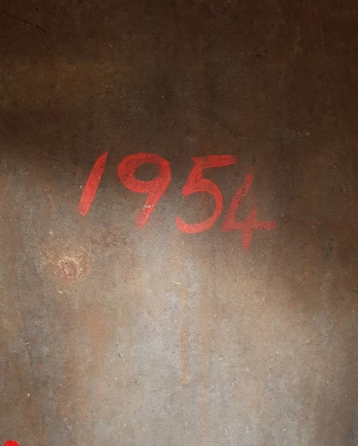 ROYAL MAIL &POST Office" GPO Genuine cast iron 1954 ERII Wall Post Box ...