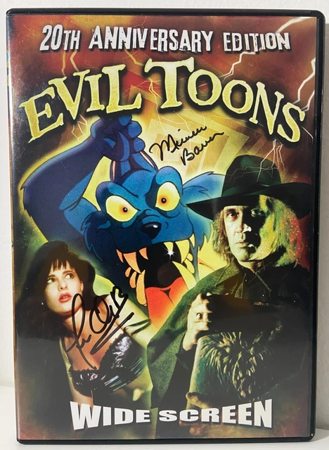 EVIL TOONS 20TH Anniversary Edition DVD signed by Fred Olen Ray ...