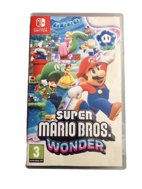 SUPER MARIO BROS. Wonder (Nintendo Switch, 2023) plus promo goodies EUR ...