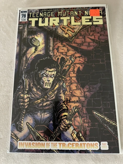 TEENAGE MUTANT NINJA Turtles 78 couverture B/ IDW/gamme neuve EUR 9,73 ...