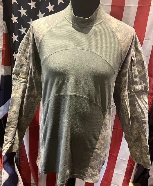 US ARMY ISSUE Massif Digital Grey Lightweight Army Combat Shirt Size ...