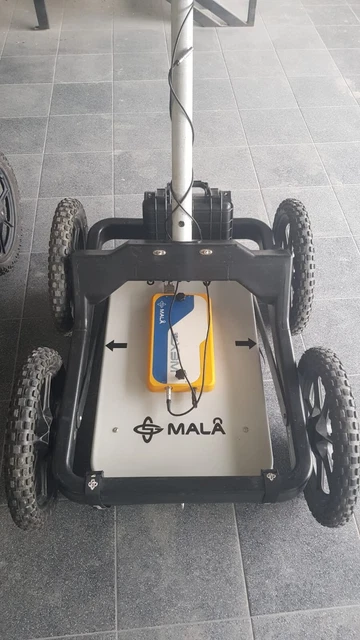 GPR MALA RAMAC X3M SYSTEM Ground Penetrating Radar 500 MHz antenna ...