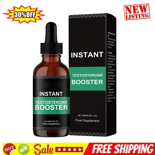 TESTOSTERONE BOOSTER DROPS - Increase Energy, Improve Muscle Strength ...