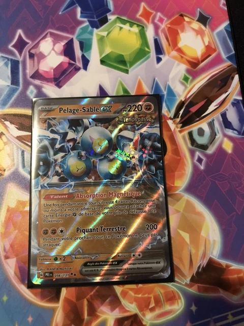 CARTE POKÉMON PELAGE-SABLÉ ex 056/131 Évolutions Prismatiques EV 8,5 FR ...