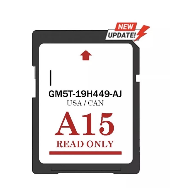 FORD LINCOLN A15 Sync2 SD Card Navigation 2024 US/CAN GPS Map Update ...