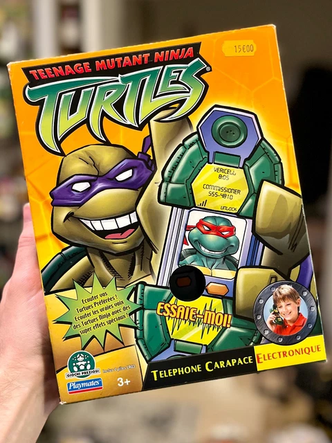 TEENAGE MUTANT NINJA Turtles Electronic Shell Cell Phone - TORTUES ...