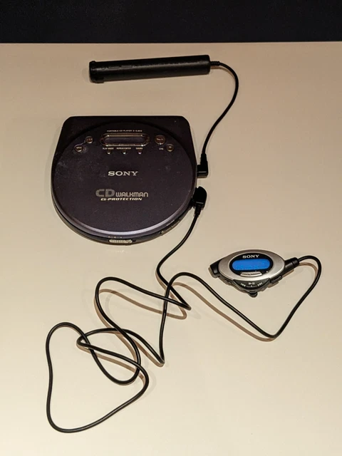 SONY CD WALKMAN Discman D-EJ815 with Remote control & extended AA ...