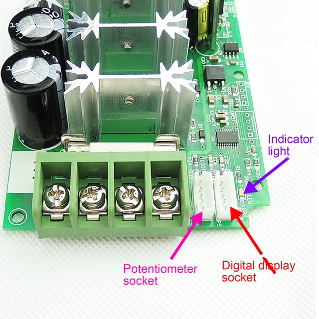 SPEED CONTROLLER MODULE Digital Display PWM DC Motor High Power ... SPEED CONTROLLER MODULE Digital Display PWM DC Motor High Power ...