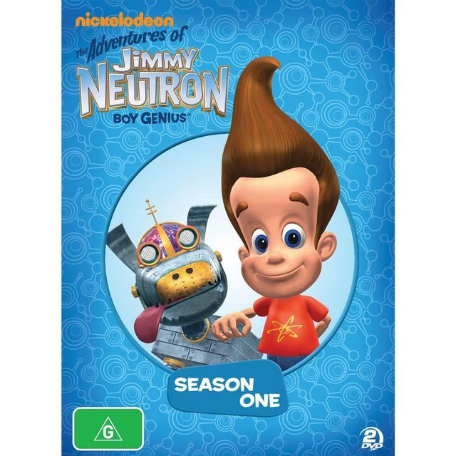 THE ADVENTURES OF Jimmy Neutron Boy Genius Season 1 DVD £13.03 ...