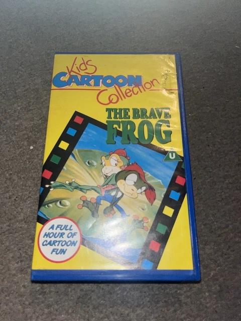 THE BRAVE FROG'S Greatest Adventure. Kids cartoon collection. 1985 Rare ...