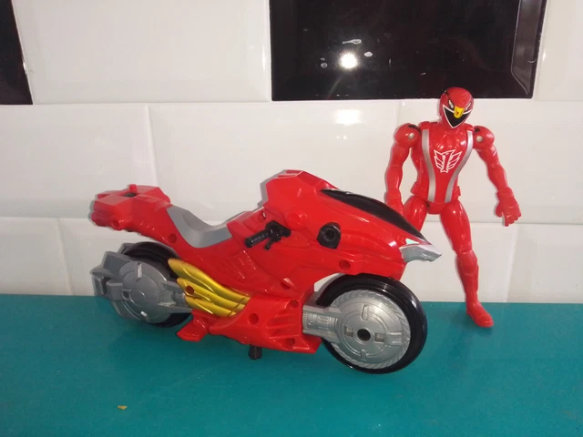 FIGURINE POWER RANGERS Bandai moto RPM racing performance eagle cycle ...