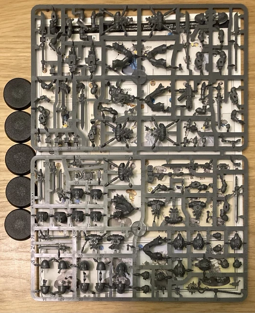 GREY KNIGHTS STRIKE Squad 5 models New on Sprue Warhammer 40k £23.94 ...