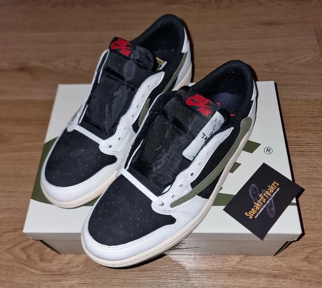 AIR JORDAN 1 Retro Low OG SP Travis Scott Olive UK 6.5W AVAILABLE 🚚 ...