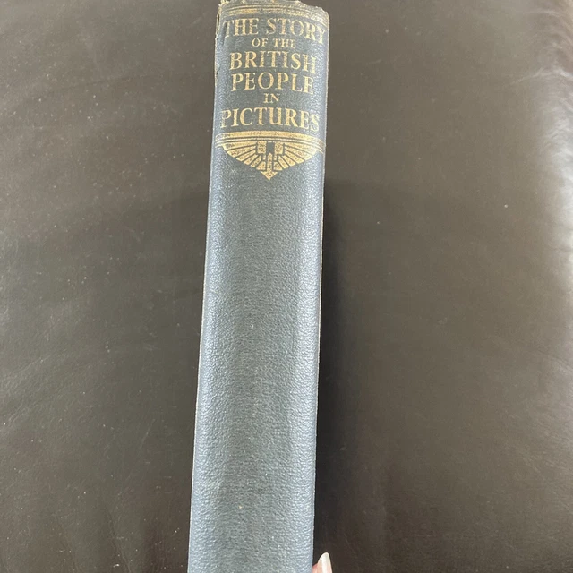 THE STORY OF The British People In Pictures, Vintage Hardback £1.50 ...