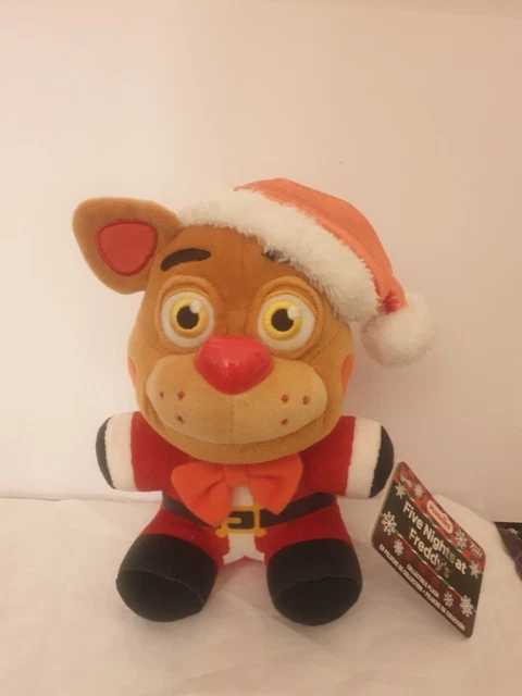 FIVE NIGHTS AT Freddys Holiday Santa Freddy Plush Soft Toy FNAF Funko ...