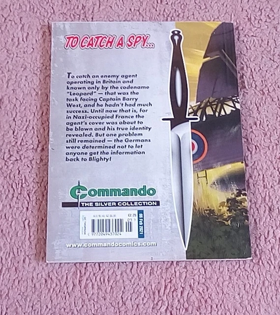 COMMANDO COMIC~TO CATCH a Spy.... (5410) Silver Collection-War in ...