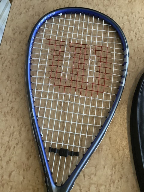 RAQUETTE WILSON TITANIUM Power Squash EUR 41,32 - PicClick FR