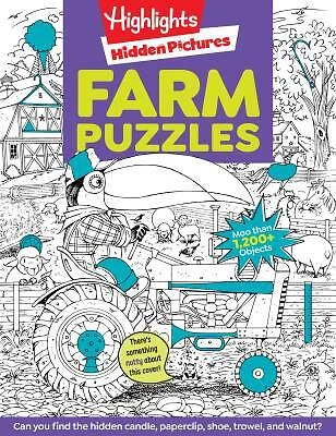 FARM PUZZLES HIDDEN Pictures Highlights Hidden Pic £8.88 - PicClick UK