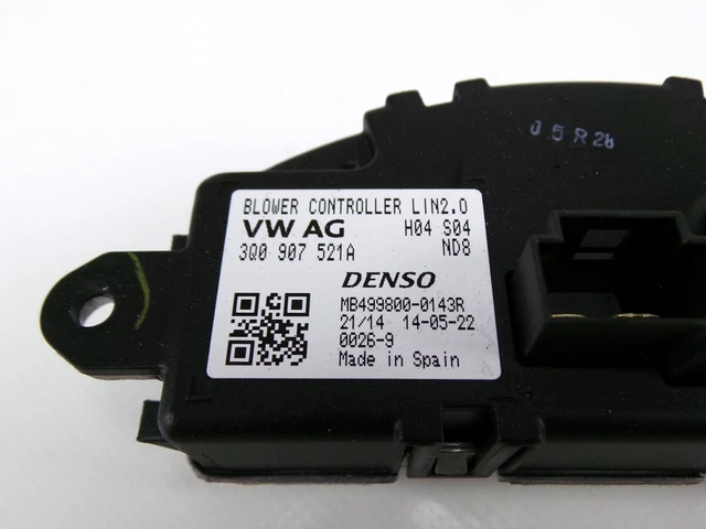 VW PASSAT B8 3G Skoda Superb 3V Gebläseregler Vorwiderstand Gebläse 3Q0907521A EUR 39,00 ...