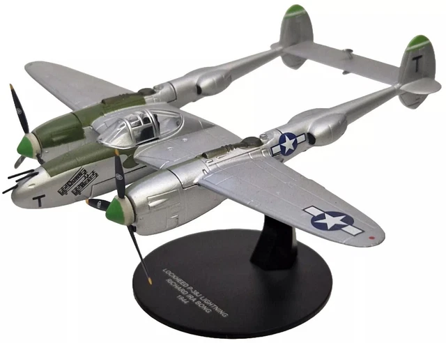 LOCKHEED P-38J LIGHTNING Aircraft Model Plane Toy Gift - 1/72 Scale £31 ...