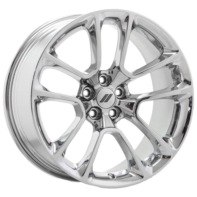 20& DODGE CHARGER Challenger Bright Chrome wheel rim Factory OEM single ...