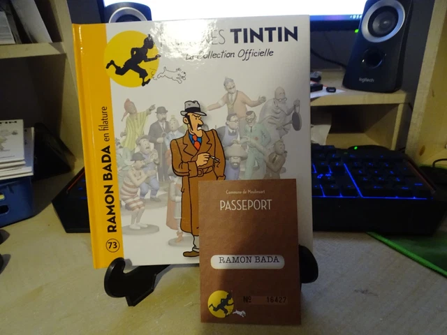 FIGURINES TINTIN LA collection officielle livet et passeport n°73 Ramon ...
