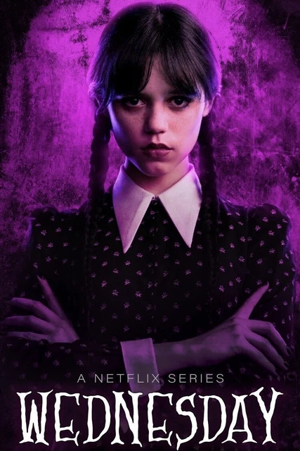 Wednesday Addams Poster 2022 FOR SALE! - PicClick UK