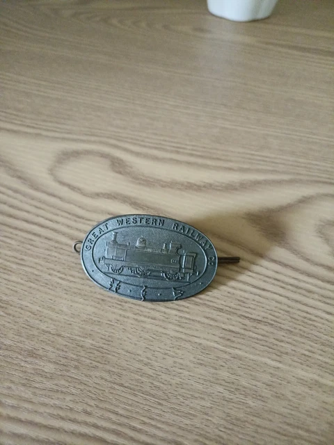 GREAT WESTERN RAILWAY Gwr Train Locomotive Cap Badge £20.00 - PicClick UK