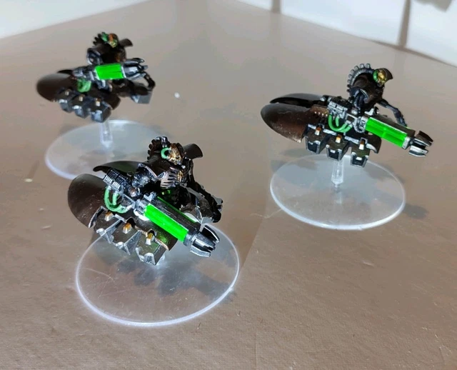 NECRON LOKHUST DESTROYER Squadron (Three Models) Warhammer 40k Games ...