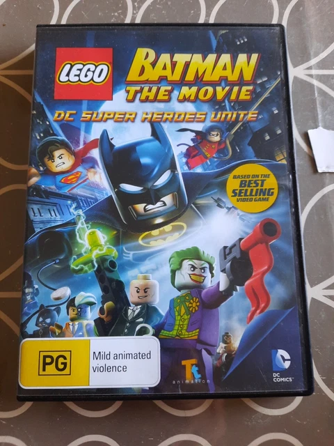 LEGO DVD THE Batman Movie 2013 PAL R4 DC Super Heroes Unite £1.22 ...