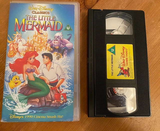 WALT DISNEY CLASSICS The Little Mermaid VHS Video (1998) £1.00 ...