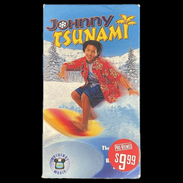 JOHNNY TSUNAMI VHSDISNEY Channel DCOM Original Movie Rare OOP ...