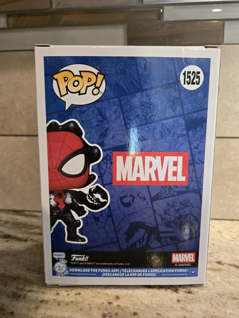 FUNKO POP - SpiderMan Symbiote Bonding 1525 - Exclusive + Protector £21 ...