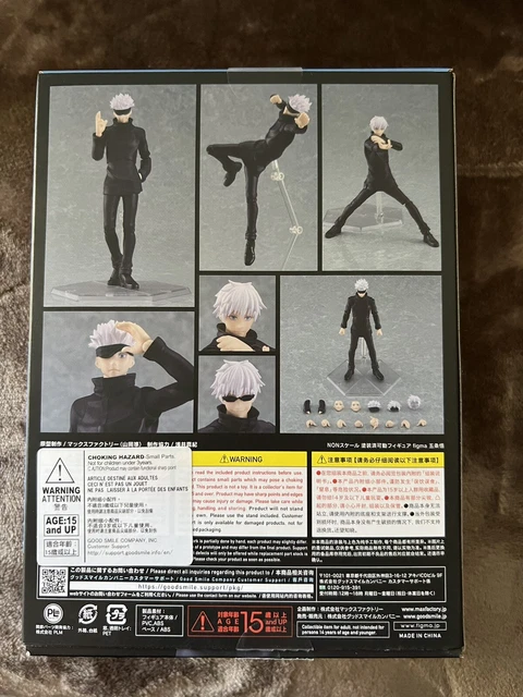 FIGMA SATORU GOJO Jujutsu Kaisen Action Figure GOOD SMILE COMPANY $145. ...