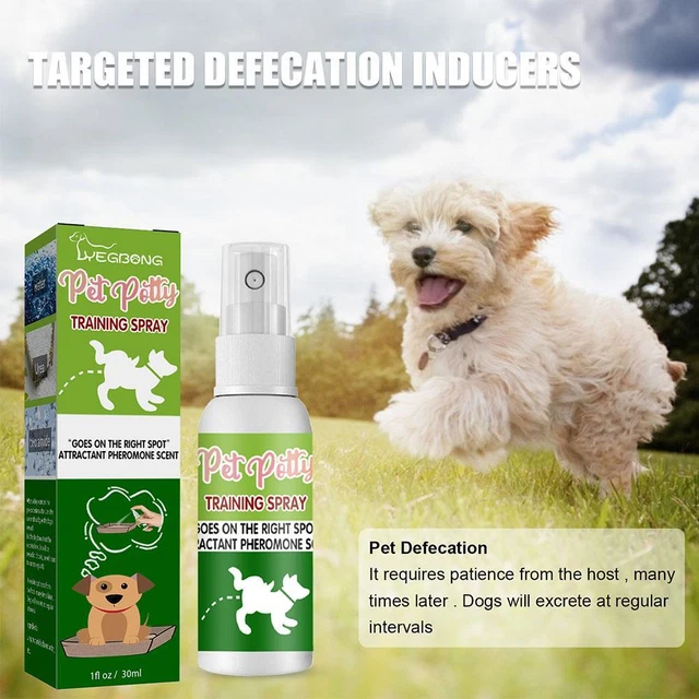 PET TOILET TRAINING Spray Inducer Dog Poops Cat Pee Defecation GX B7R0 ...