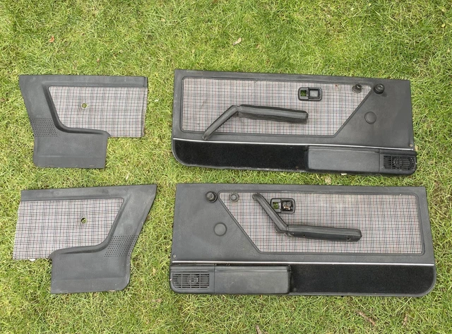 VW GOLF MK1 GTI Cabrio Tür Karten Vorder Hinten Lautsprecher Taschen ...