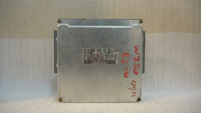 MERCEDES BENZ W210 E200 2000 Engine Ecu Control Unit Module A0285454232 ...