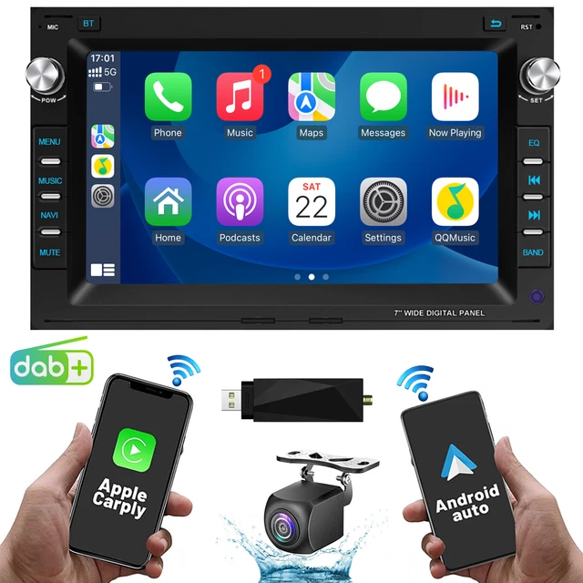 DAB+ ANDROID 13 Autoradio GPS Navi Für VW Polo 9N Golf Jetta MK4 Passat+Kamera EUR 152,94 ...