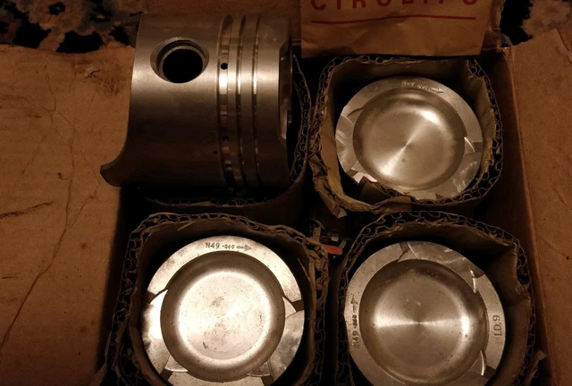 FORD X-FLOW / Kent 1600 +60 HEPOLITE piston set, Escort, Cortina ...