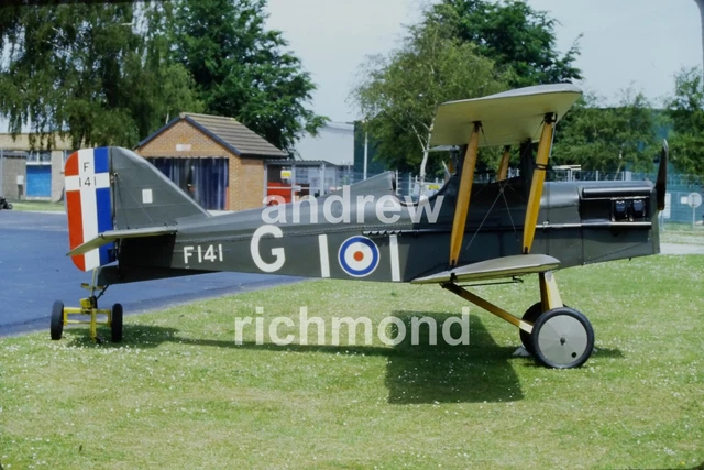ROYAL AIRCRAFT FACTORY SE.5A Biplane Aircraft F141/G 1996 Original 35mm ...