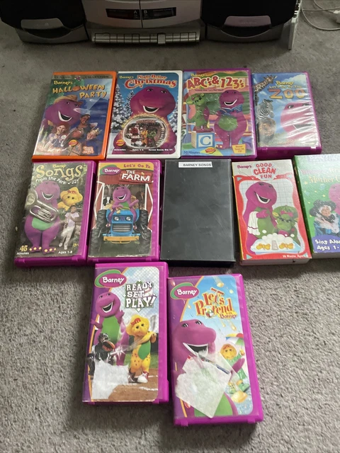 BARNEY VHS LOT £20.22 - PicClick UK