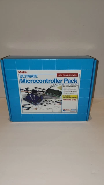 MAKE: ULTIMATE MICROCONTROLLER Pack Modify Your World Arduino Uno New ...