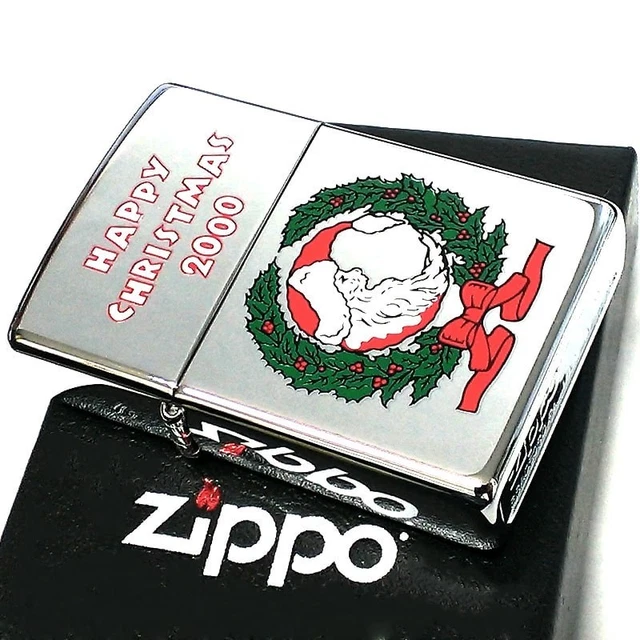 ZIPPO LIGHTER 1 2000 Christmas rare vintage out of print ZIPPO cute ...
