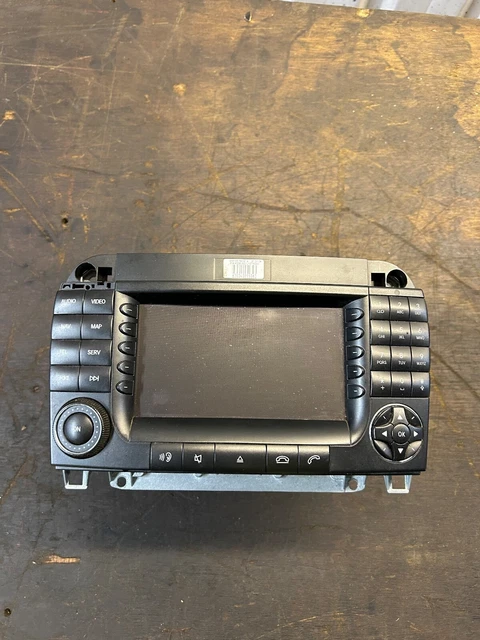 MERCEDES S CLASS W220 Command Head Unit A220 827 414 ZGS 000 £149.99 ...