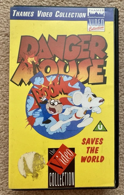 VINTAGE RARE ANIMATION VHS - Cosgrove Hall - Danger Mouse Saves The ...