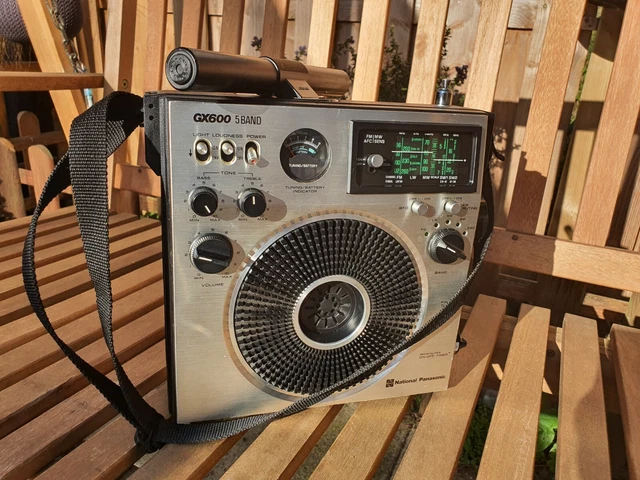 NATIONAL PANASONIC GX600 RF-1150BA Récepteur Radio Monde 5 Bandes ...