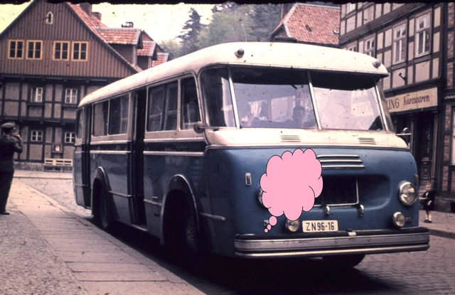 DIA ALT DDR NVA Bus IFA Kennzeichen Zulassung Farbe Kb Oldtimer Omni ...