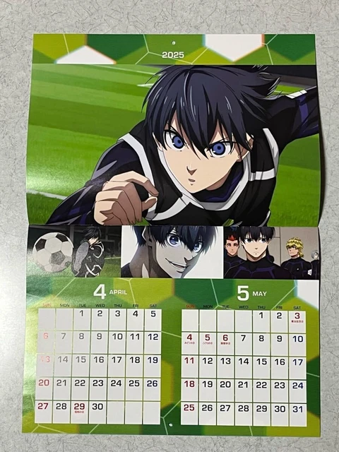 BLUE LOCK X Kurazushi Calendar 2025 2026 Seishiro Isagi Rin Itoshi $60. ...